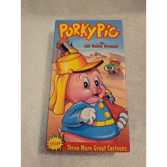 unknown | Media | Porky Pig In Ali Baba Bound Vhs Retro 9s Cartoon Tv ...